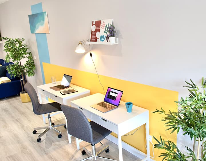 Apartment In Esmoriz - Remote Working For 2 - Santa Maria de Lamas
