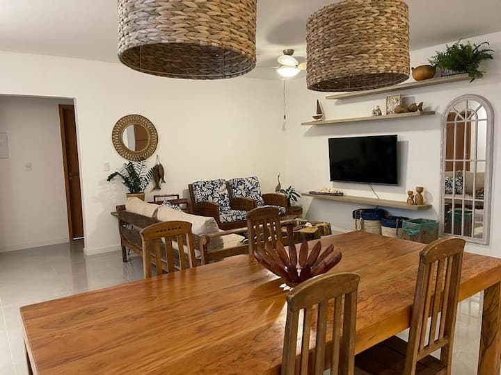 Apto Aconchegante Itaguá-3 Quartos Ar Condicionado - Ubatuba
