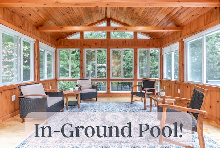 In Town, With Pool! Fresh & Comfortable | 4br 3ba - Saratoga Springs, NY