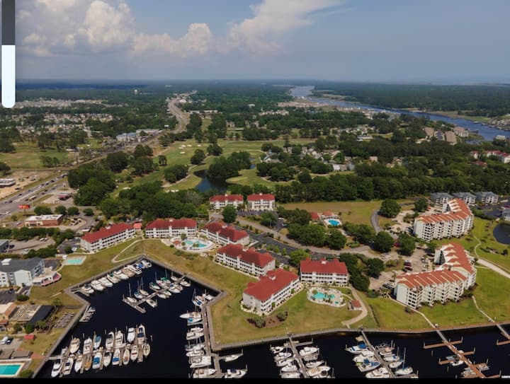 Lovely 2-bedroom 2-bath Condo Quiet Golf Harbor - Little River, SC