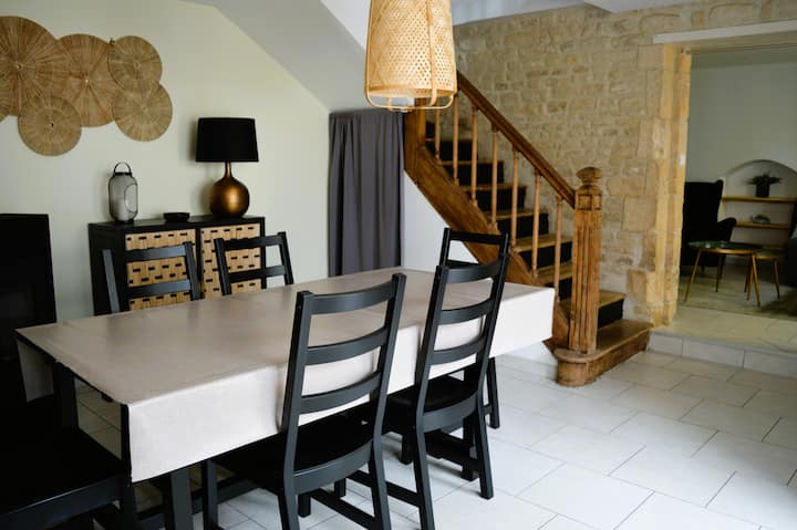 Halte Lutine - Maison Chaleureuse En Pierres - Ouistreham