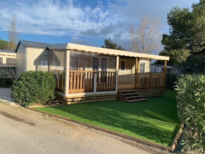 Super Mobilhome 6/7 Pers. Canet En Roussillon (66) - Canet-en-Roussillon