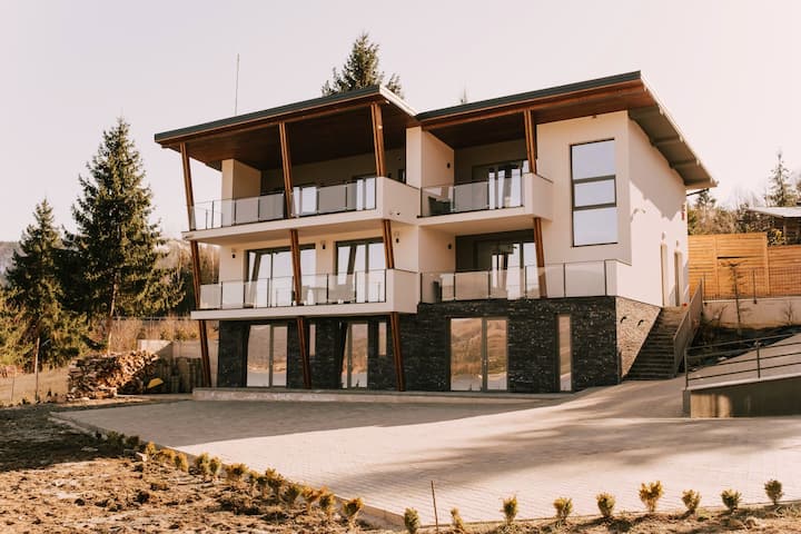 Modern| #1 Cosy House By Lake View Colibita Resort - Transylvania