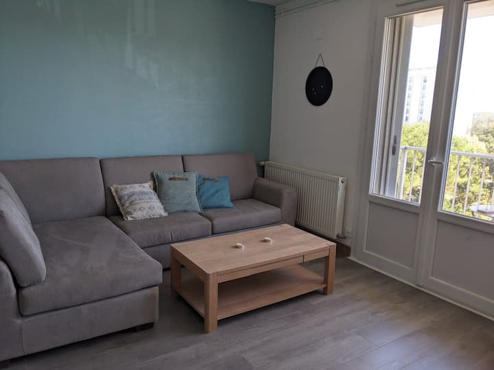 Appartement 90m2, 4 Chambres, Proche Centre Ville - La Rochelle