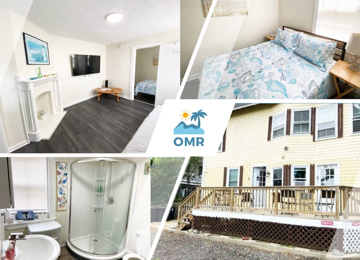4 Min Walk To The Beach Large 1bd Sleeps 4. Pets - Biddeford, ME