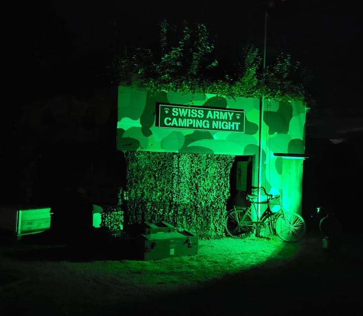 Swiss Army Camping Night - Bregenz