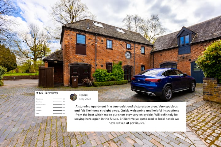 Barn Near Great Barr Golf Club / Wi-fi / King Size - Sutton Coldfield