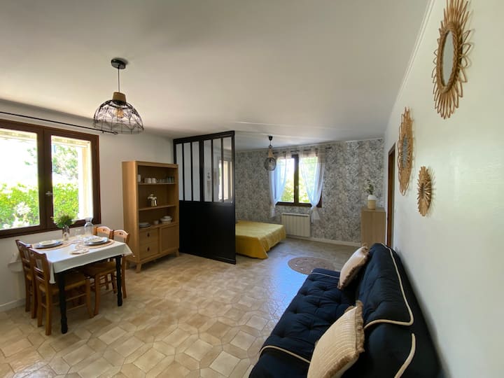 Joli Studio Avec Parking Et Extérieur - Crest