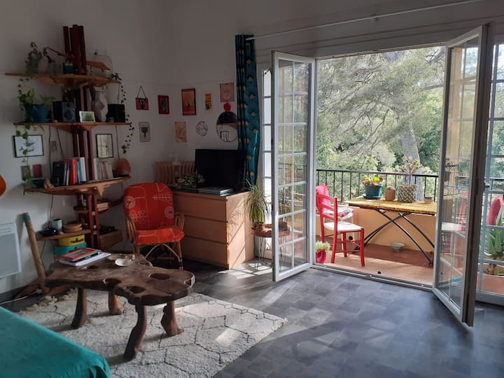 Joli Cocon T2 38m2 Résidence Nature Proche Mer - Le Pradet
