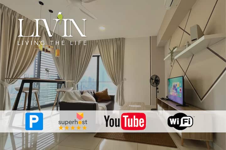 C61 Kl City Trx Velocity 1br With Balcony & Pool - Kuala Lumpur