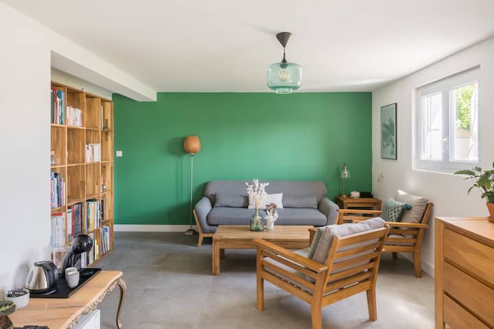2 Chambres Doubles & Salon Cosy à 15 Min De Lyon - Oullins