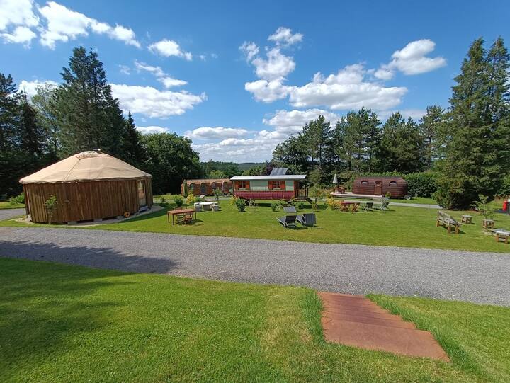 Les Refuges Du Chalet: "La Yourte De Bouddha" - Spa