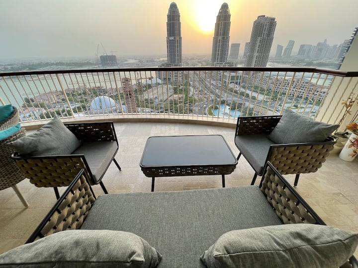 شقة خمس نجوم من اجمل شقق قطر في ارقى منطقة - Doha