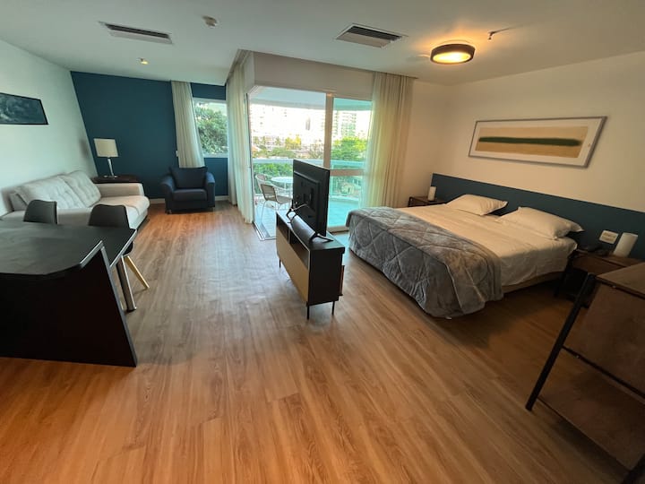 Loft Em Frente à Praia Da Barra - Río de Janeiro