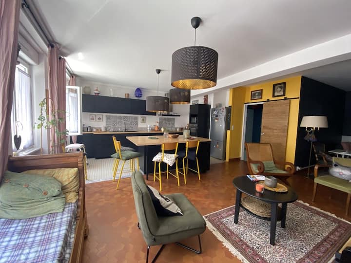 Une Chambre Vintage N° 2 Privée à Crozon - Camaret-sur-Mer