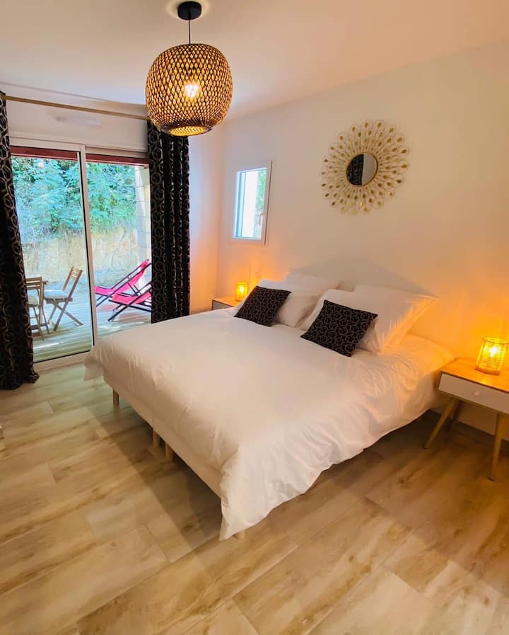 Villa Kentatou, Chambre Océan - Sare