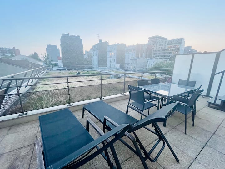 Rooftop Avec Terrasse - Pantin