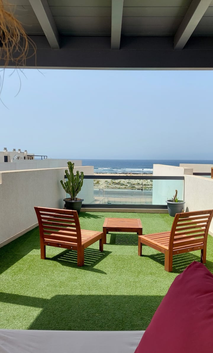 Slow Life Cotillo/piscina/terraza Con Vistas Mar - El Cotillo