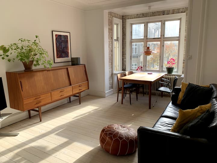 Lys Lejlighed På Hippe Nørrebro - Copenhagen