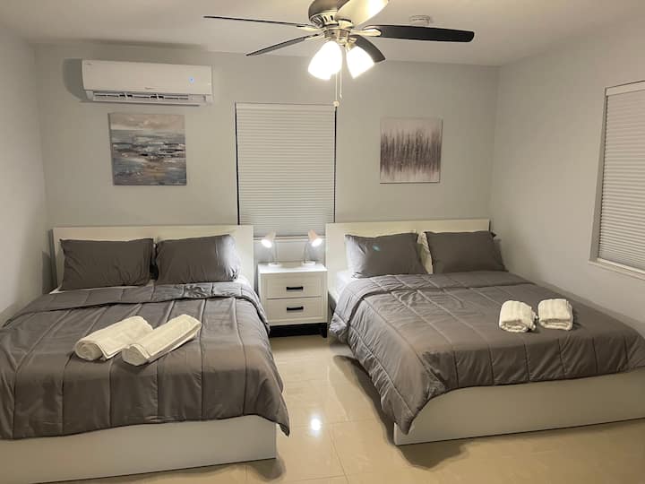 Apartment 1 Bedroom With 2 Queen Beds 1 Bath - Miami