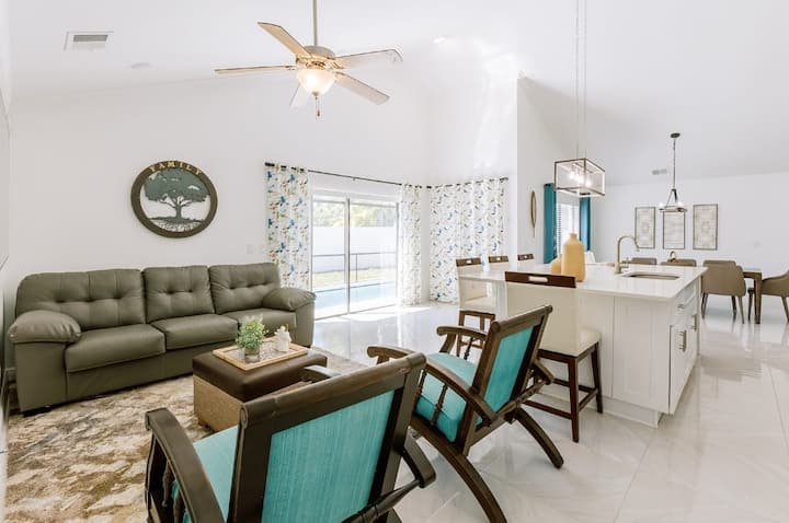 Disney World Home/3bed/pool/laundry/15 Min Airport - Orlando International Airport (MCO)