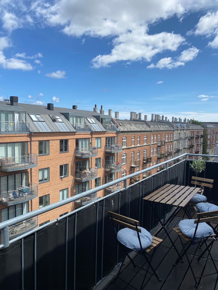 Hjemlig Frederiksberg Lejlighed - Copenhagen