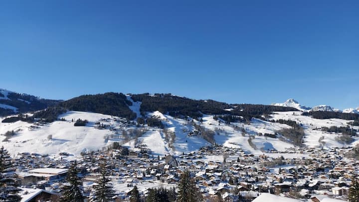 Lune D'argent Appartement Avec Vue Sur La Montagne - Flumet