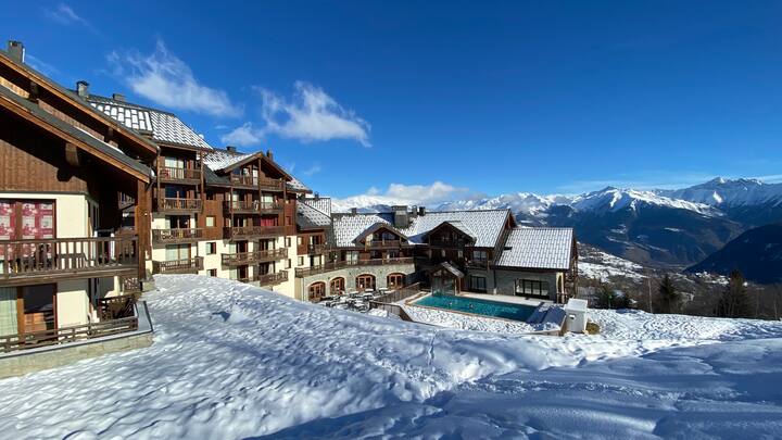 Les Alpages Du Corbier, T2, Ski Aux Pieds, Piscine - Le Corbier