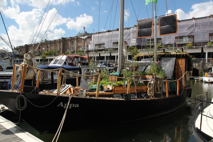 Special Stay On Rotterdams Nature-boat "Appa" - Rotterdam