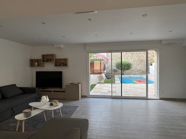 Maison De Ville Avec Piscine - Carcassonne