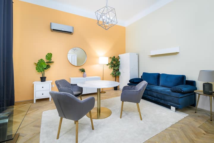 Stylish One Bedroom+ac@vibrant Area Of City Center - Budapest