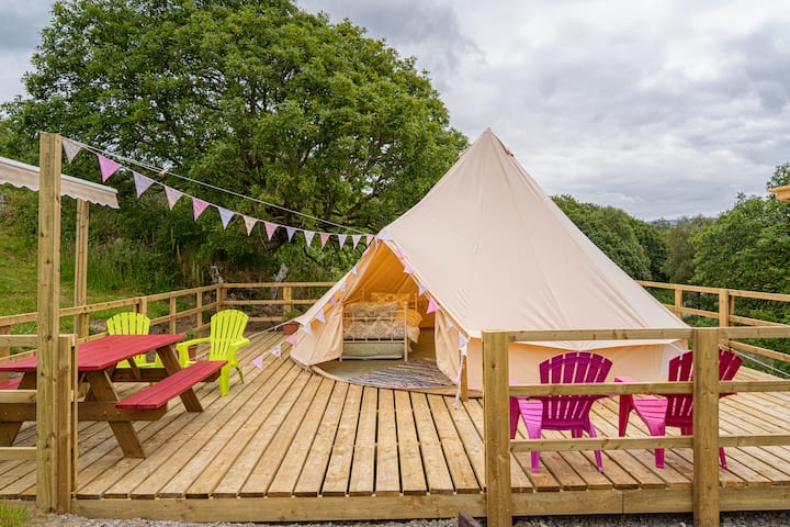 Hazel Bell Tent- Westport Glamping Bell Tent. - Westport, Ireland