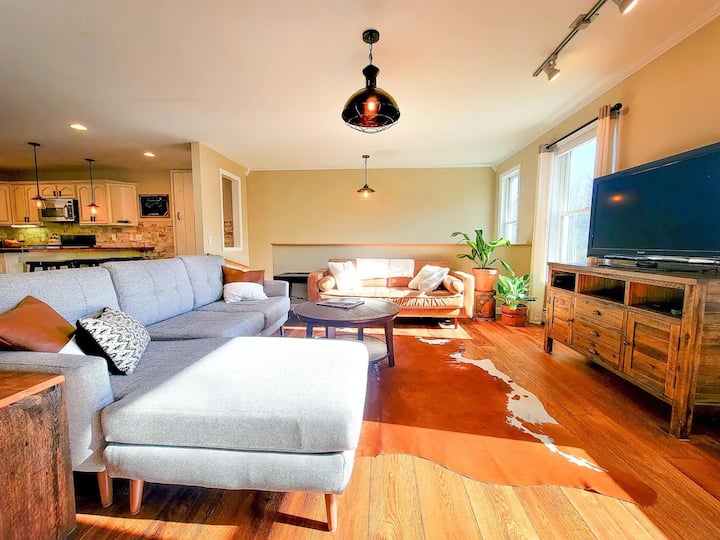 Modern Home-minutes To Waterbury, Stowe, Sugarbush - Camels Hump State Park, Waterbury Village Historic District