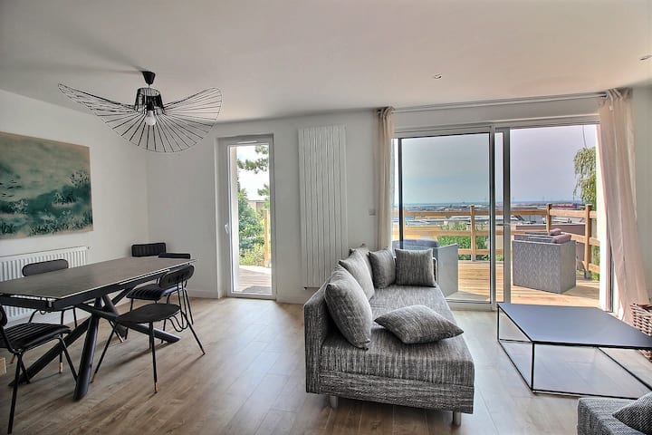 Agréable Et Cosy Maison De Vacances Vue Mer - Boulogne-sur-Mer