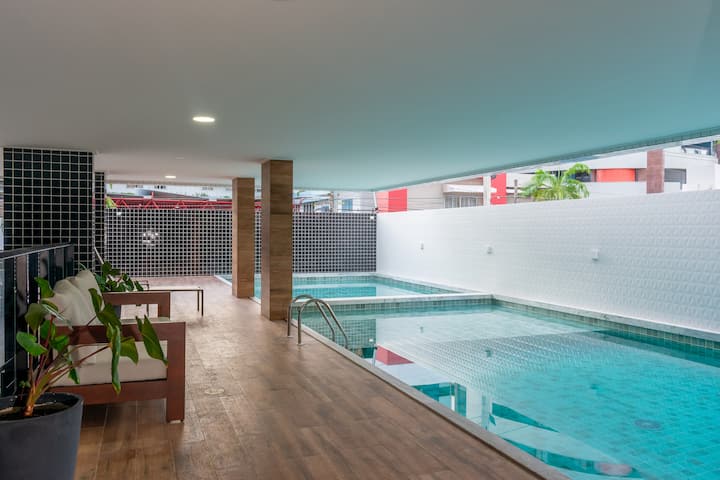 Apartamento Novo Na Praia De Jatiuca Com Piscina - Maceió