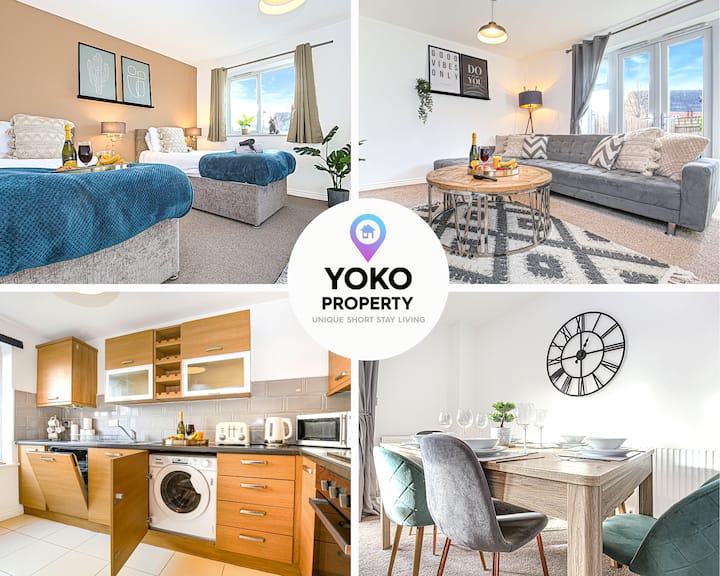 4 Bedroom 3.5 Bath House - Parking, Wifi & Smarttv - Aylesbury