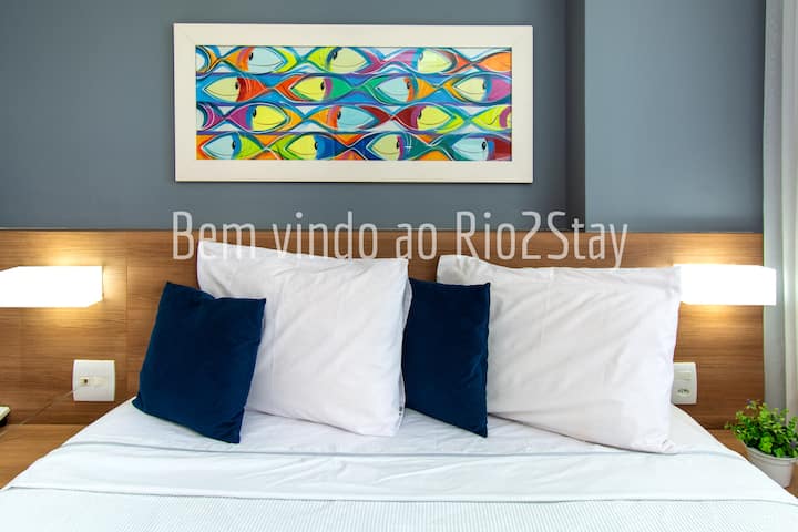 4 Verano Stay Flat Garagem, W-fi 300 E Cozinha - Rio De Janeiro
