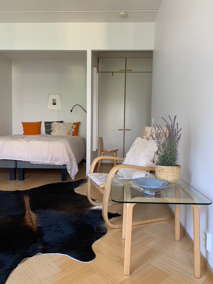 Scandinavian Style Studio With Great Location - Helsinki
