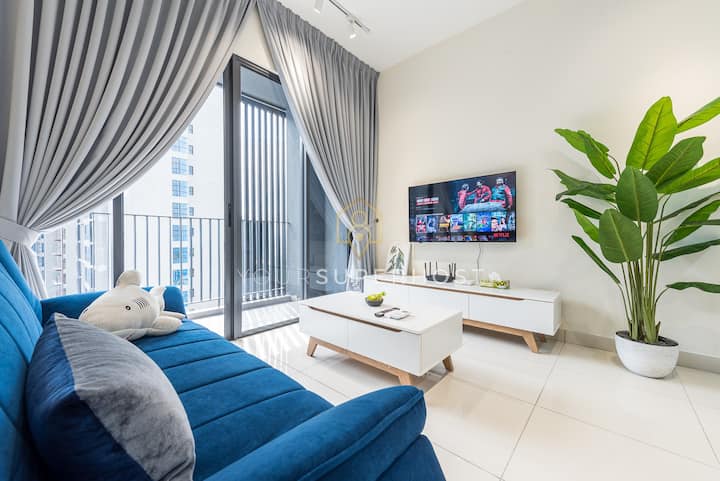 8pax Family Suite 3br【promo -20% Off】nr Midvalley - Kuala Lumpur