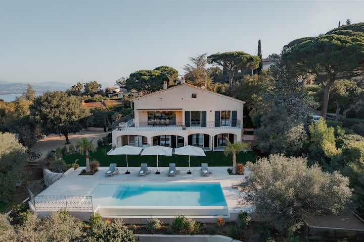 Villa Joia Vue Mer Proche Saint Tropez - Cavalaire-sur-Mer
