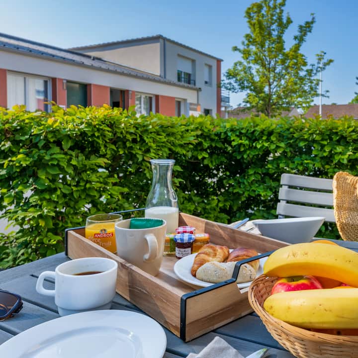 Appartement 4 Personnes à Nantes Avec Terrasse - Saint-Étienne-de-Montluc