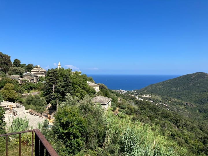 Maison De Village, Cap Corse Proche Bastia Et Mer - Brando