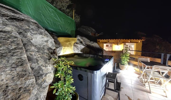 Villa Las Tirajanas Con Piscina,yakuzzi,barbacoa - San Bartolomé de Tirajana