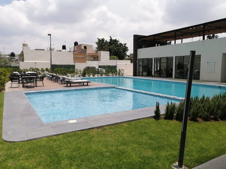 Dpto Nuevo Con Alberca /Arena Gdl/zoo/centro Medic - Guadalajara