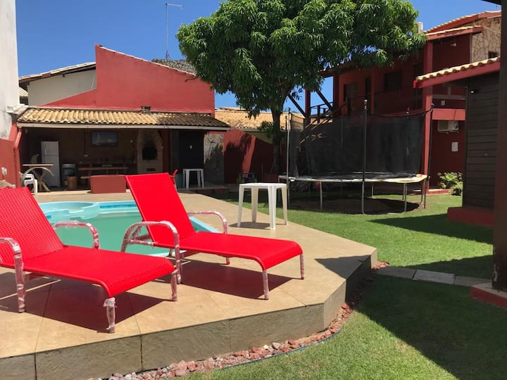 Guarajuba 5/4 Piscina, 100 Metros Da Praia - Camaçari