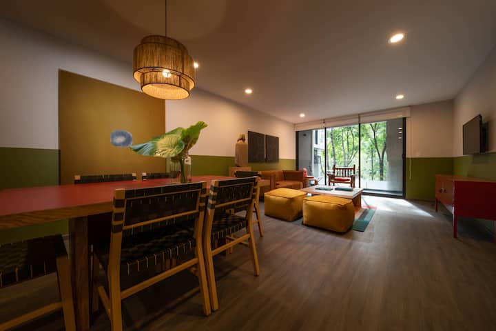 Stylish 3br | Park View Terrace | Condesa - Cidade do México