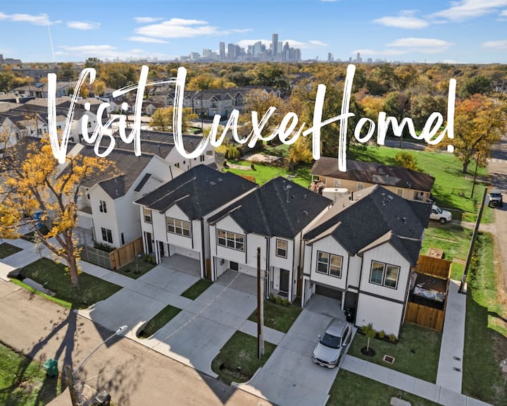 Luxe Home - Modern Retreat, 1 Exit From Downtown - Houston, TX