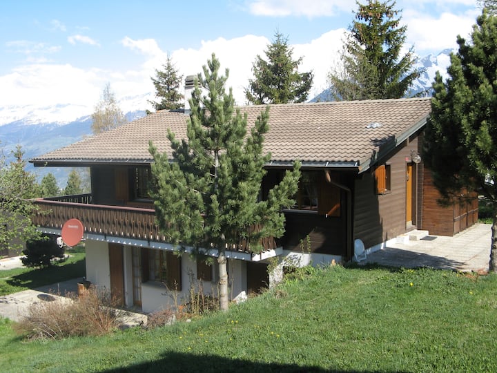 Nice Chalet In Bürchen: Quiet Surrounded By Trees - Bürchen