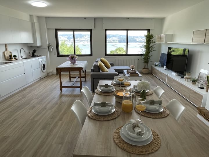Piso De Lujo Con Vistas Al Mar Céntrico - Vigo