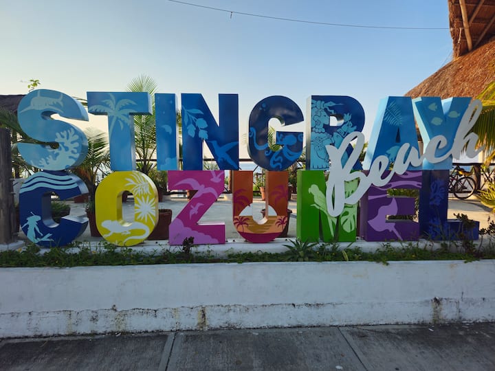 Starlink Internet Sleeps 8 Steps From Ocean - Cozumel